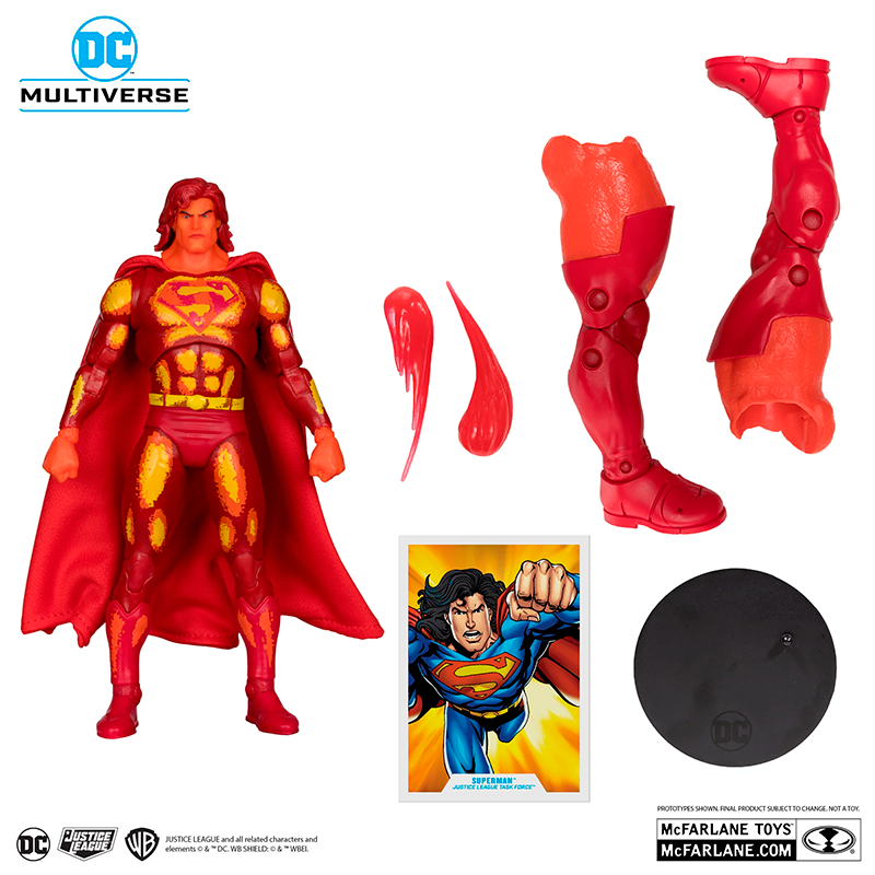 Superman Platinum Edition Justice League Task Force BAF Darkseid McFarlane DC Multiverse