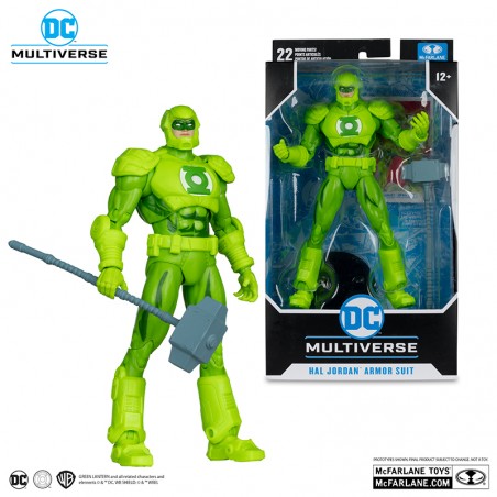 Hal Jordan Armor Suit (The Return of Superman) McFarlane DC Multiverse