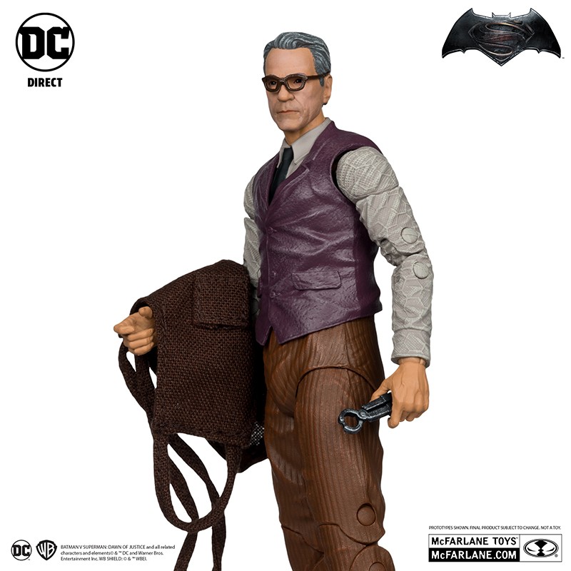 Alfred Pennyworth Baman vs Superman Dawn of Justice McFarlane DC Multiverse