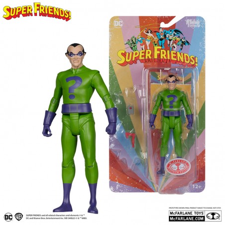 Riddler Red Platinum Edition Super Friends McFarlane DC Retro