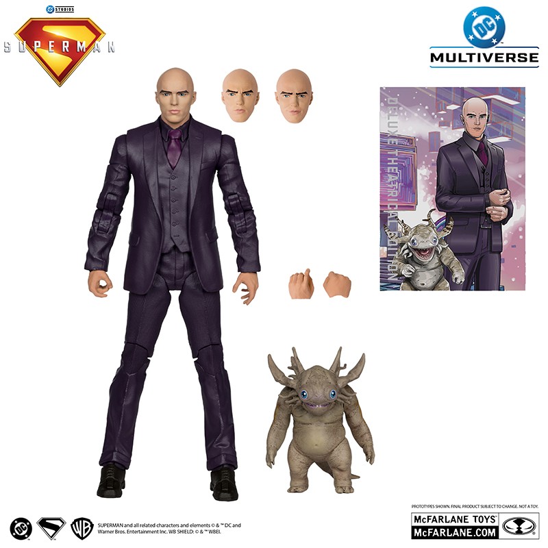 Lex Luthor and Baby Kaiju - Superman Movie - Deluxe Theatrical Edition ...