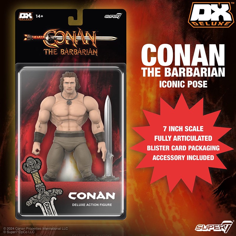 Conan the Barbarian (Iconic Pose) Deluxe Super7