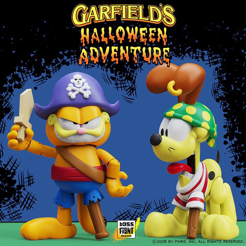 [PREVENTA] Pirate Garfield And Pirate Odie 2-Pack- Garfield’s Halloween ...