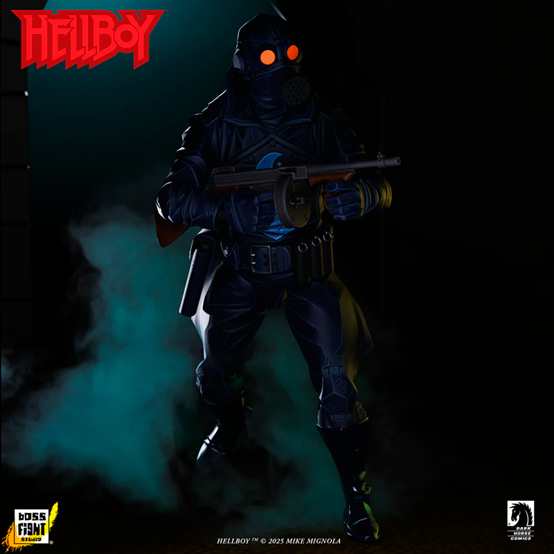 [PREVENTA] Lobster Johnson (The Iron Prometheus) Hellboy Boss Fight Studio