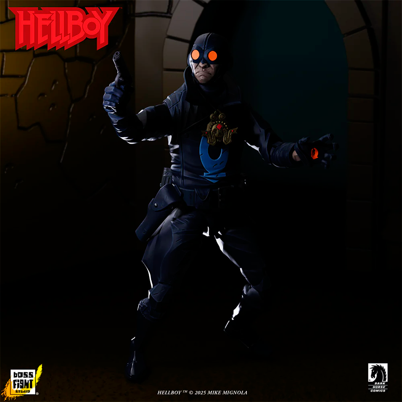 [PREVENTA] Lobster Johnson (The Iron Prometheus) Hellboy Boss Fight Studio