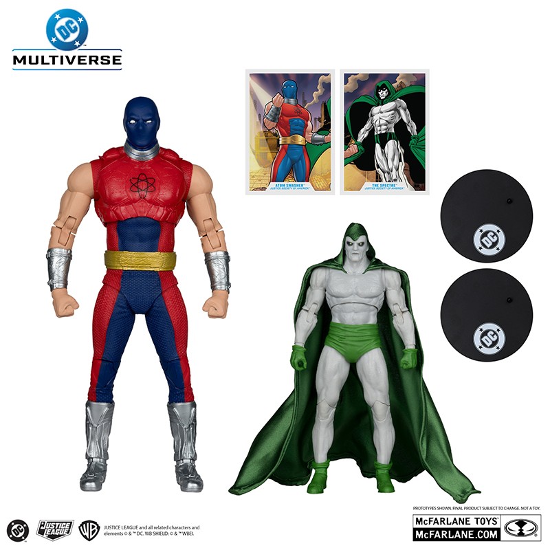 Pack Atom Smasher vs. The Spectre (JSA: Black Vengeance) DC Multiverse ...