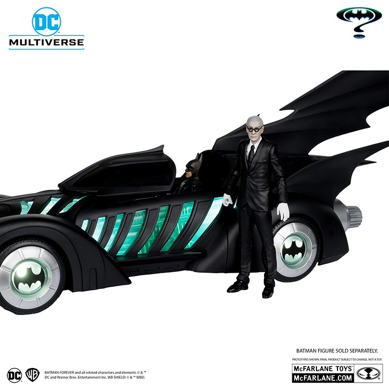 Batmobile & Alfred Pennyworth Batman Forever Pack Gold Label McFarlane ...